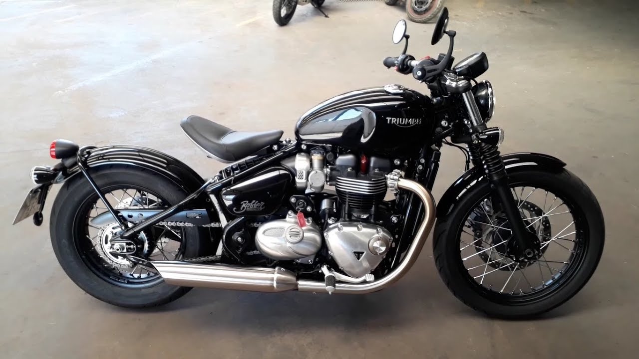 Triumph Bonneville Bobber - Retro Design and Technology - Ep. 013 - YouTube