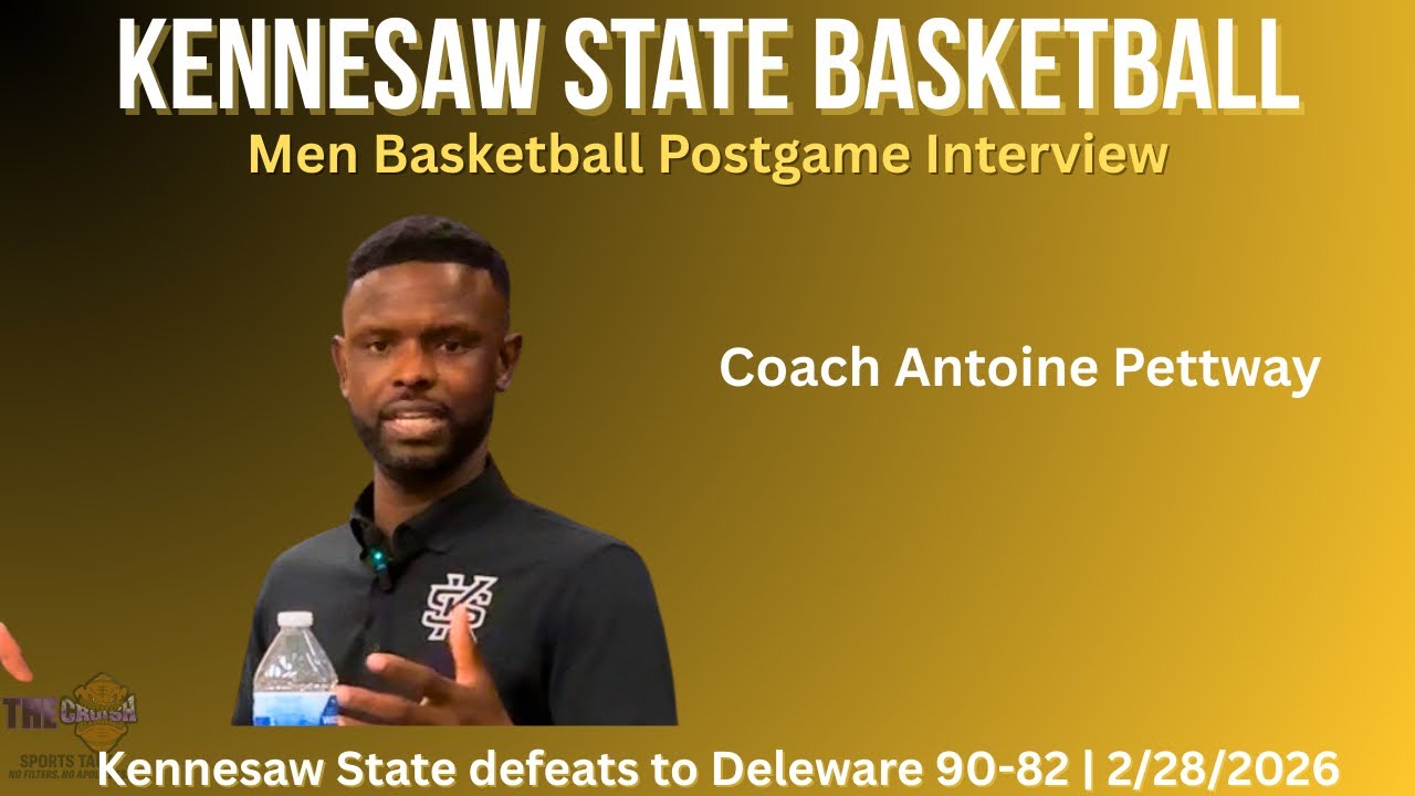 🎙️ Coach Antoine Pettway Postgame Press Conference | KSU Defeats ...
