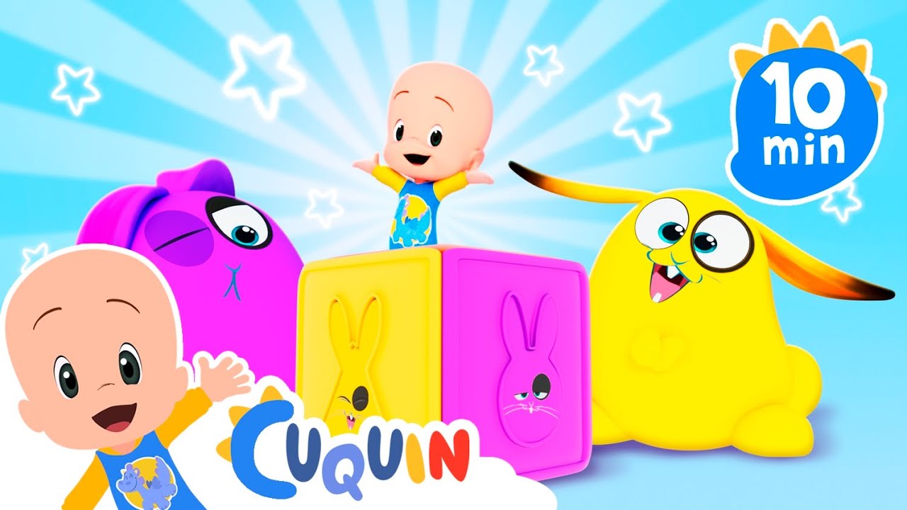 Cuquin’s Magic Color Cube – Learn the Shapes | Super Cuquin | Learning ...