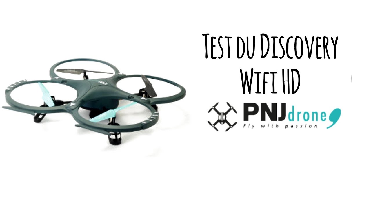 Test PNJ Drone Discovery Wifi HD | SharkTech - YouTube