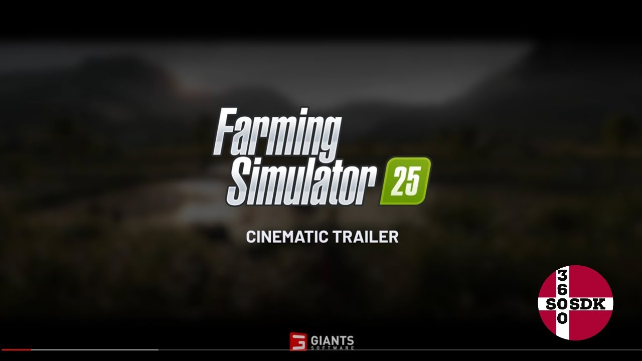 Dansk Farming Simulator 2025 - Ser og kommenterer traileren - YouTube