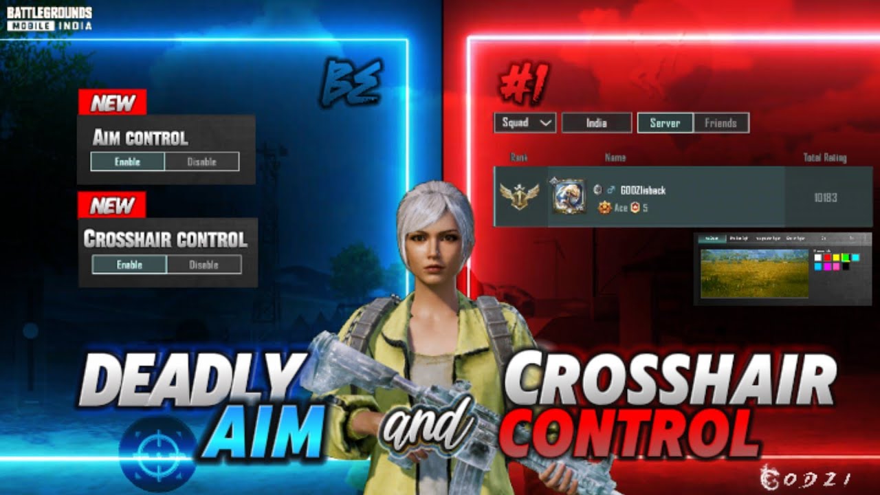 How To Improve Aim🔥 | Headshot Only Aim & Crosshair ON ️or OFF ️ (100% ...