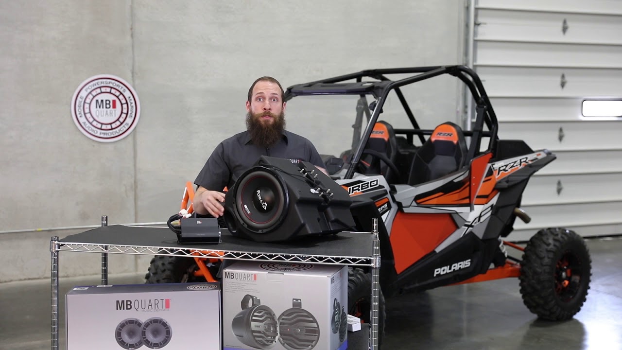 MB Quart Polaris RZR Tuned Audio Package 400 Watt RZR Specific ...