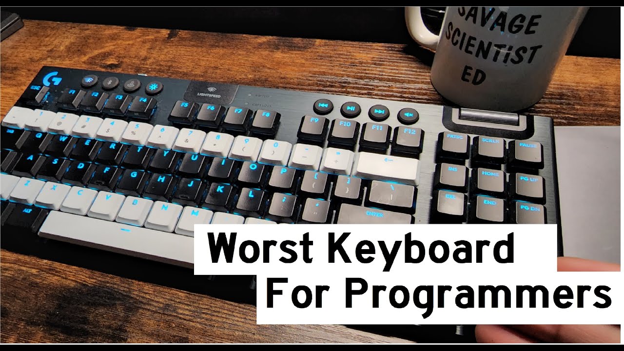 Logitech G915 Worst Keyboard For Programmers Savage RANT - YouTube