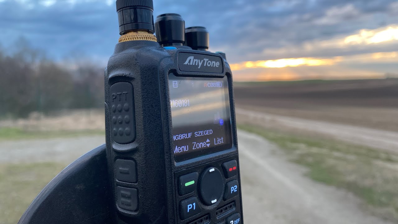 DMR APRS beállítás és összeköttetések Anytone D878UV rádióval - YouTube