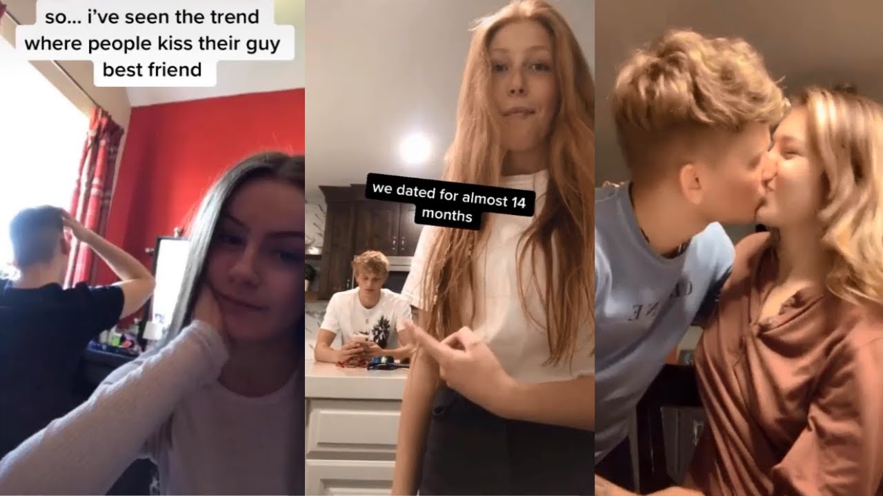 I Tried To Kiss My Best Friend 7 Tiktok Compilation Youtube