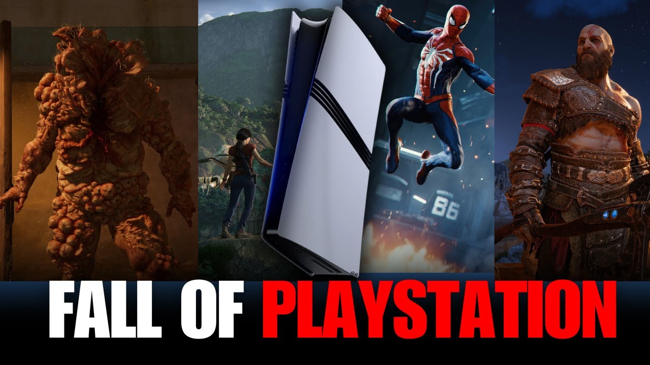 rise and fall of PlayStation ↘️🎮 #playstation - YouTube