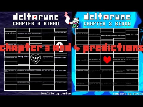Chapter 3 and 4 prediction bingo - YouTube