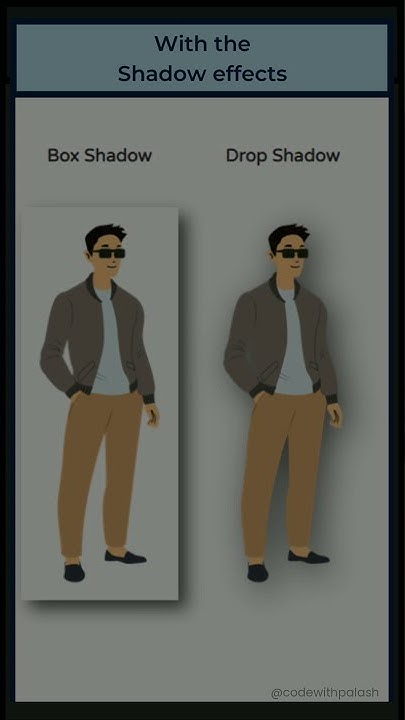 CSS Tricks: How to Add Shadow to Your PNG Images for a Professional Look #Shorts - YouTube