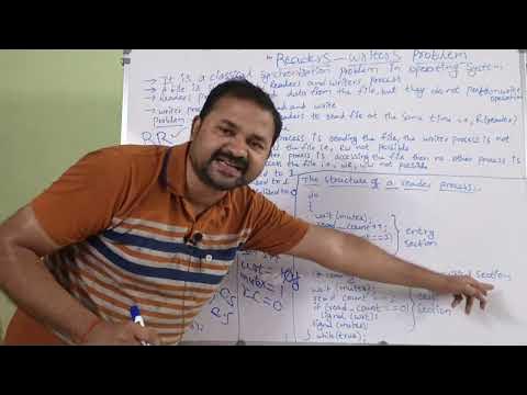 OS in Telugu | Readers Writers Problem in Operating Systems | Classical ...