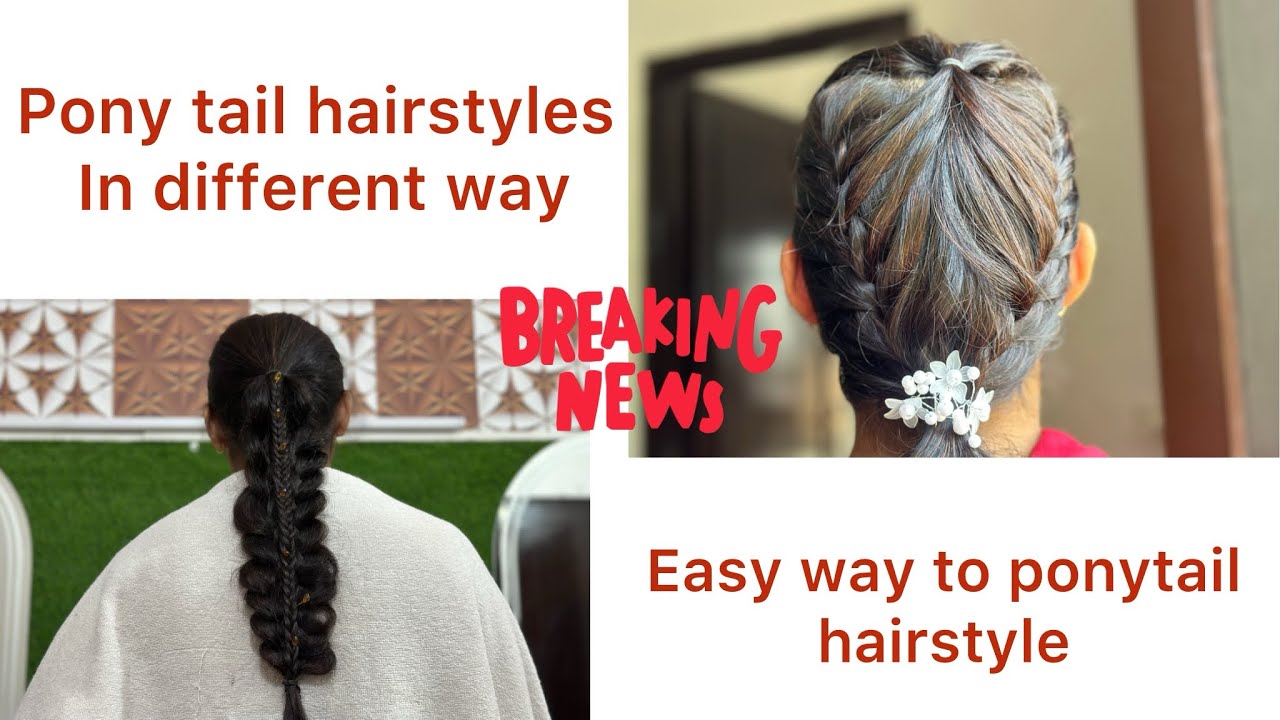 The best ponytail hack in easy way bow ponytail hairstyles high volume ponytail hairstyles ...