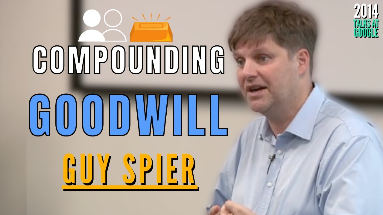 Guy Spier: Power of Compounding Human Goodwill. | Talks at Google 2014 ...