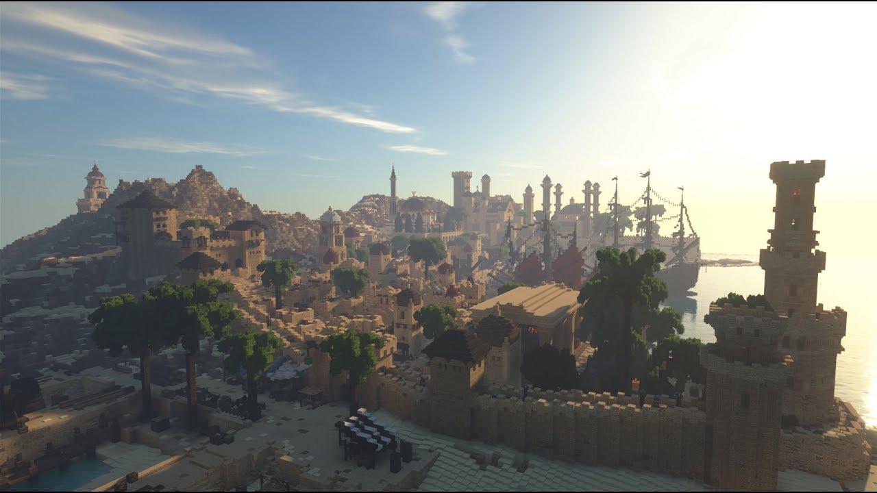 Arabian City [New Version] | Minecraft Cinematic - YouTube