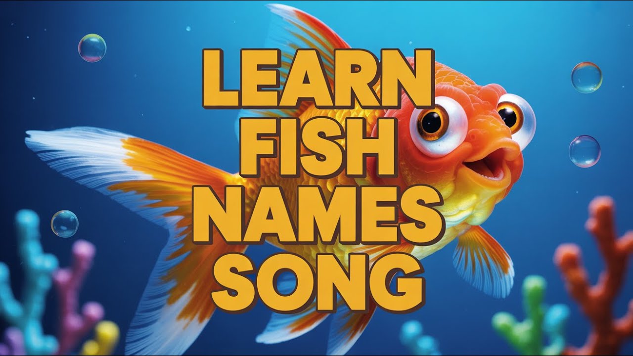 Fish Dance Kids Song | Fun Music and Learning About Ocean and Sea ...