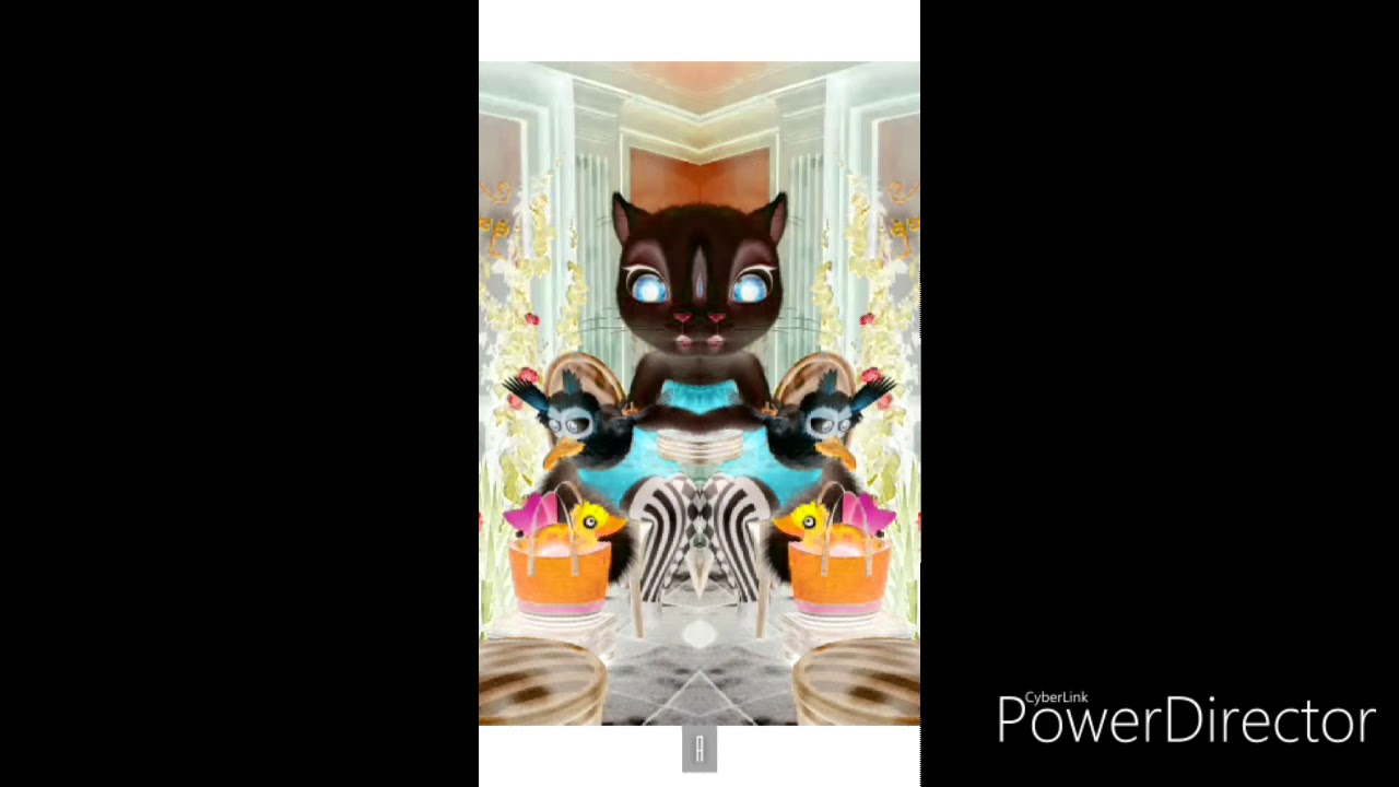 Talking Angela enchanted with confusion - YouTube