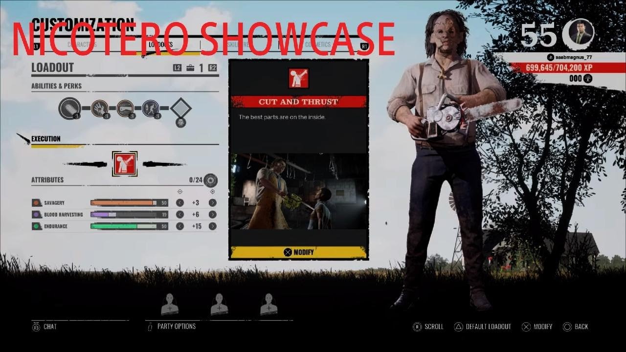 Texas Chainsaw Massacre: The Game The New Nicotero Leatherface Skin ...