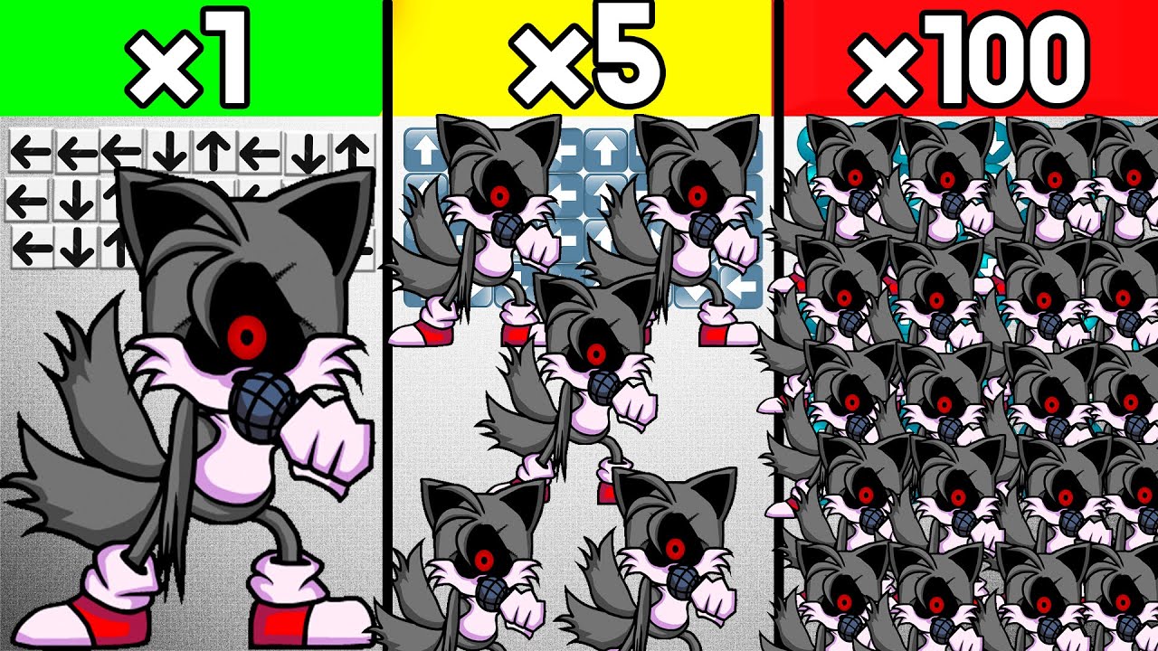 A LOT OF TAILS EXE | FNF Character Test | Gameplay VS Playground - YouTube