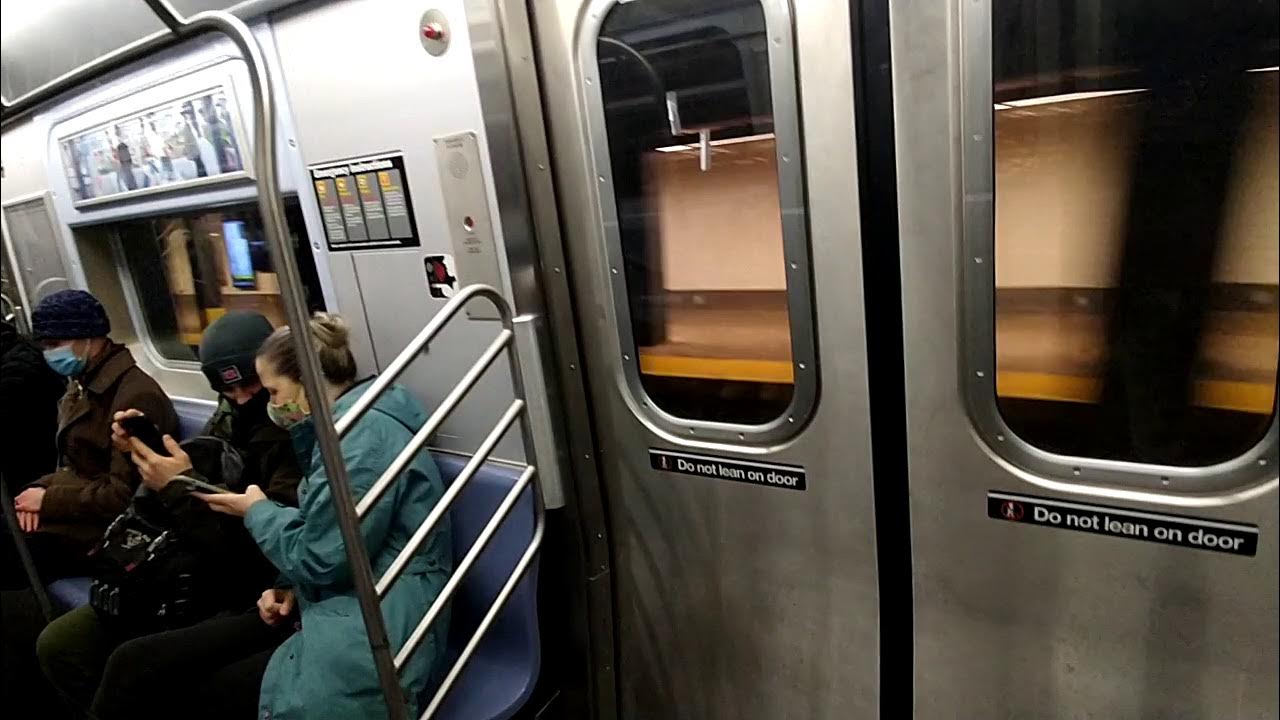 MTA NYC train|Inwood 207th Street Bound R179 A train ride from Wast 4th Street to 125th Street ...