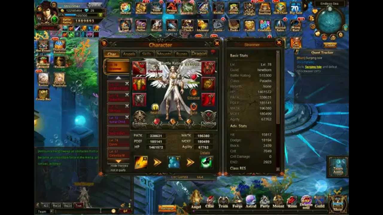 League of angels Gtarcade - YouTube