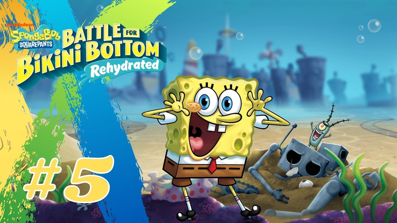 Let's Play: SpongeBob Battle for Bikini Bottom // król meduza \\ [ #5 ...