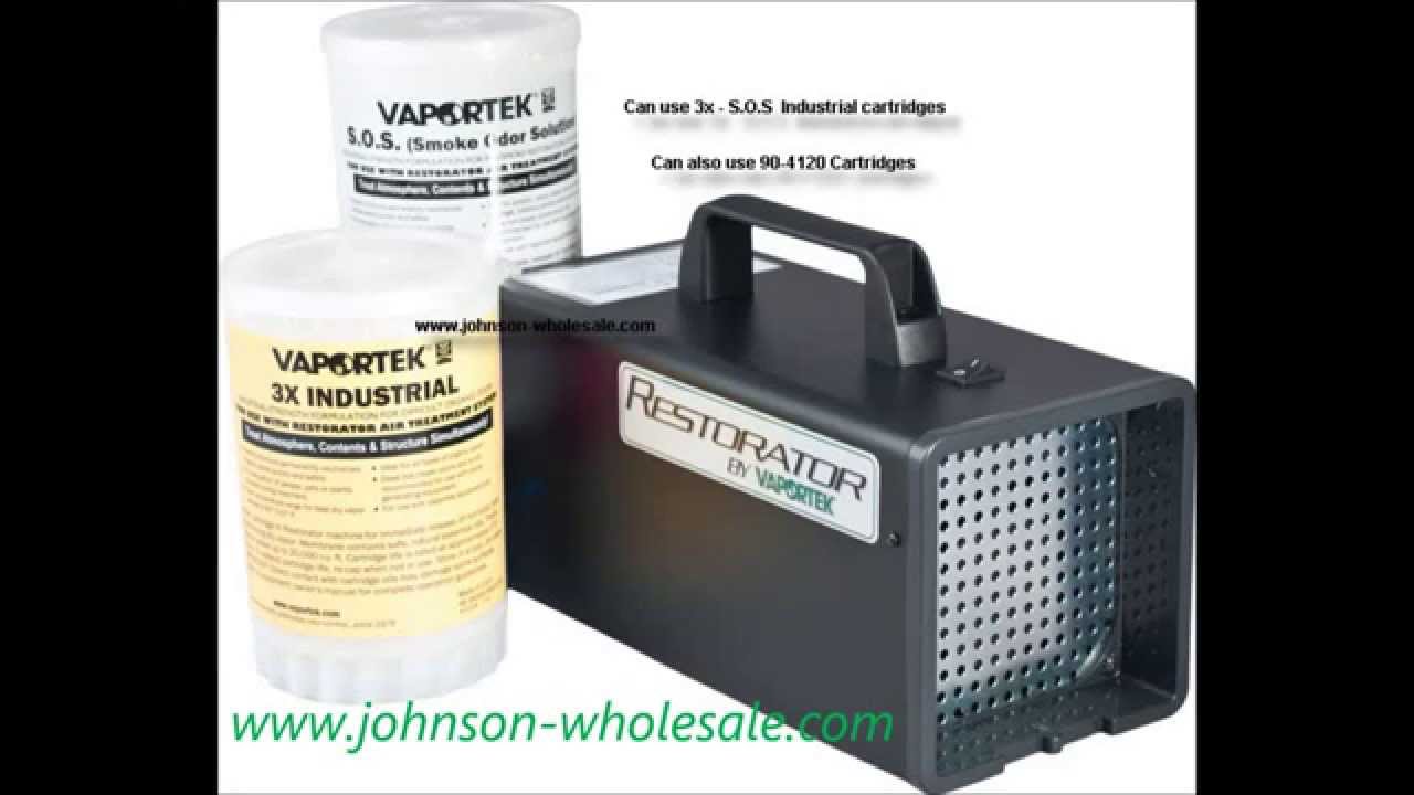 Vaportek Restorator 90-5200, 90-5000 Industrial Odor Control - YouTube