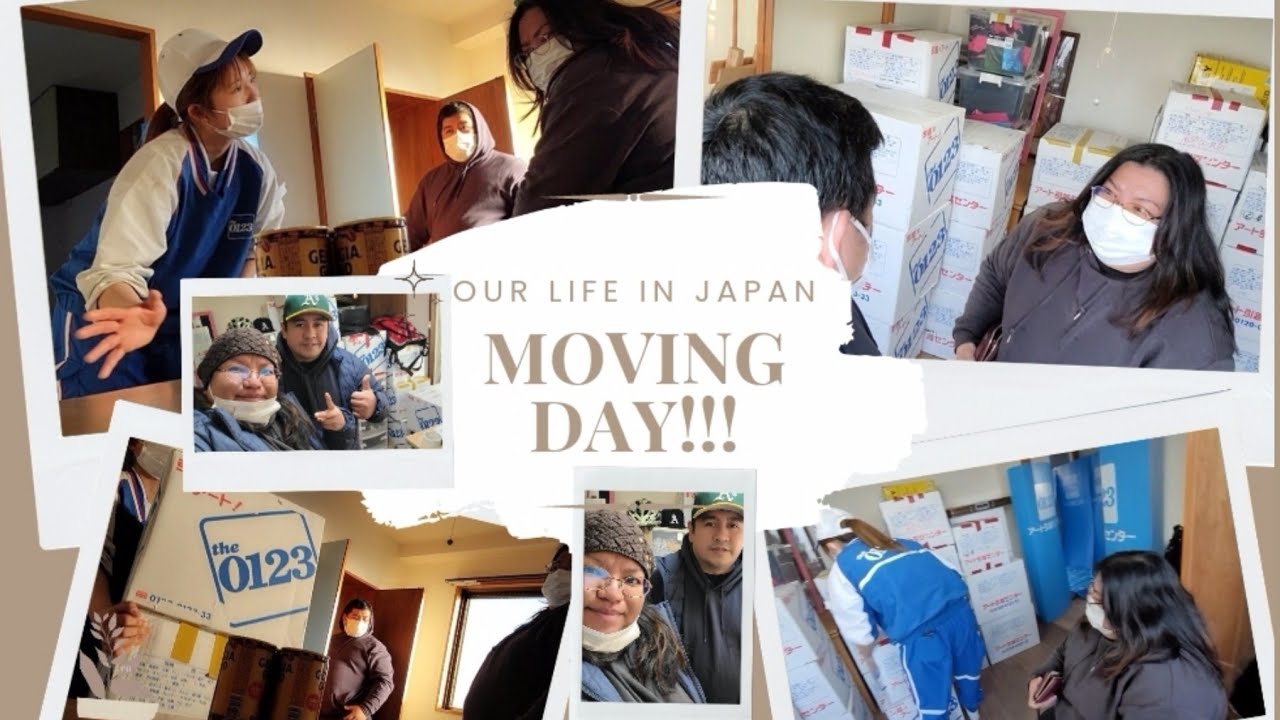 MOVING DAY! We hired the best moving company in Japan 🇯🇵 ️ - YouTube