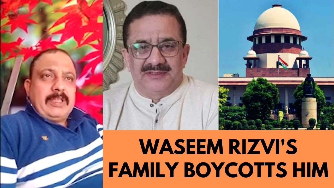 Waseem Rizvi's Family Boycotts Him | IND TODAY - YouTube