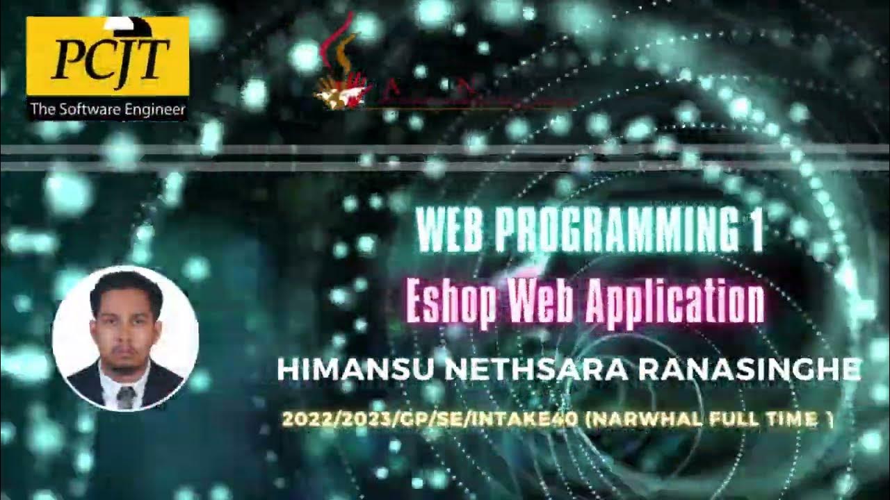 Web Project Task 4 | 1st year | Semester 01 | Java Institute - YouTube