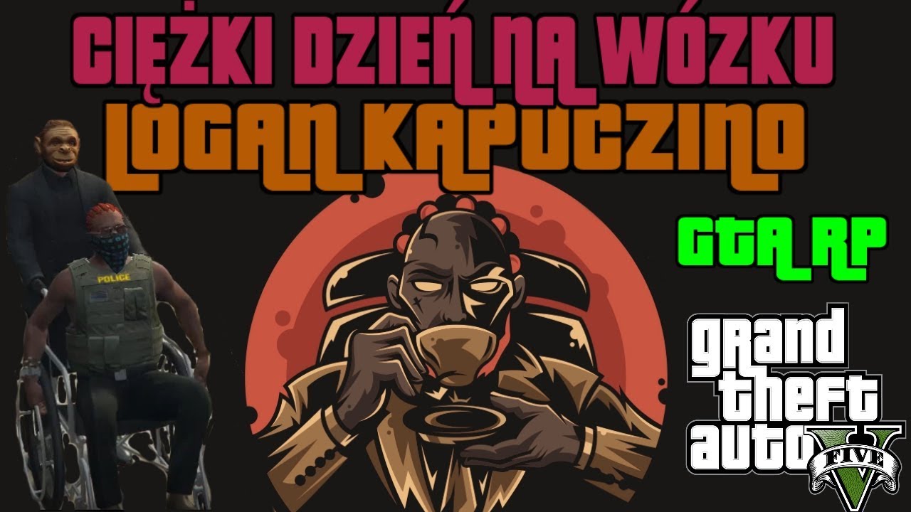 CIĘŻKI DZIEŃ NA WÓZKU | LOGAN KAPUCZINO | PARIS PLATYNOV GTA RP ...