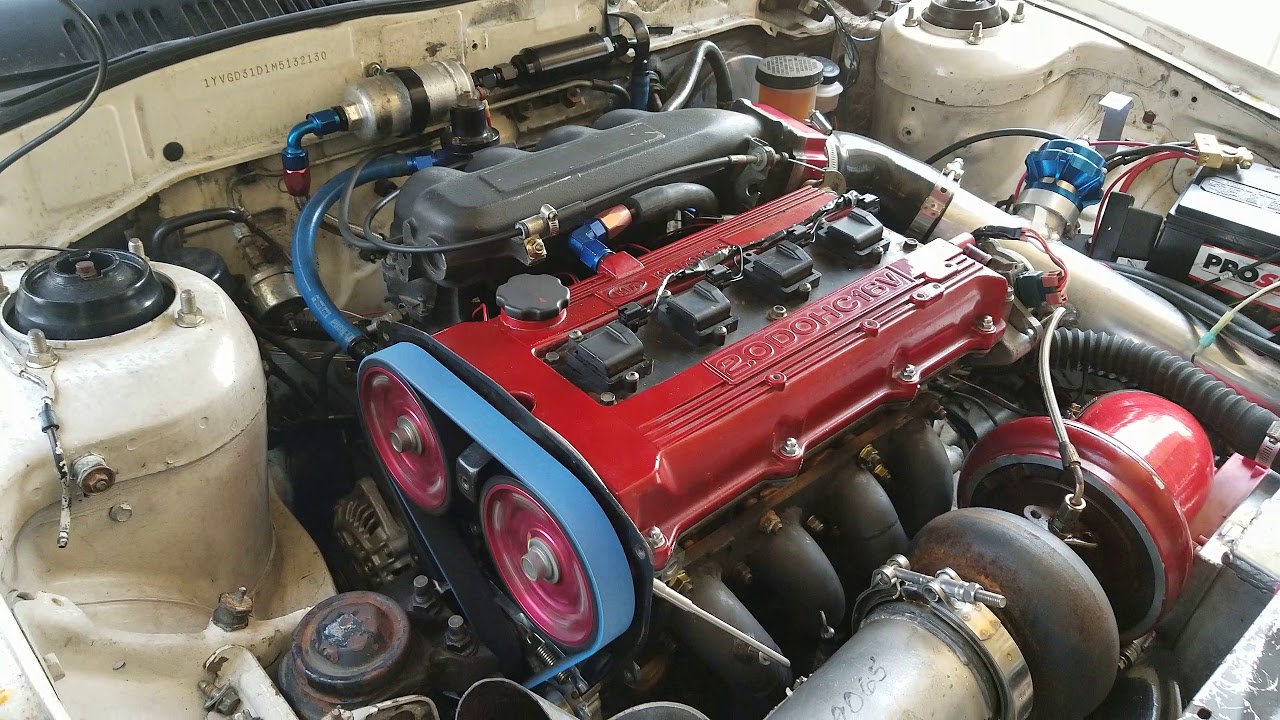 mazda mx6 with fe3 startup. - YouTube