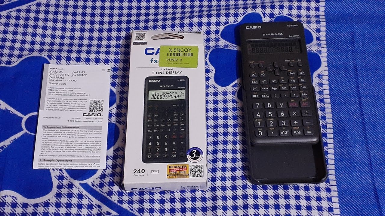 Unboxing Casio Fx 82ms 2nd Generation Scientific Calculator Which Unboxing Casio Fx 82ms 2nd Generation Scientific Calculator Which