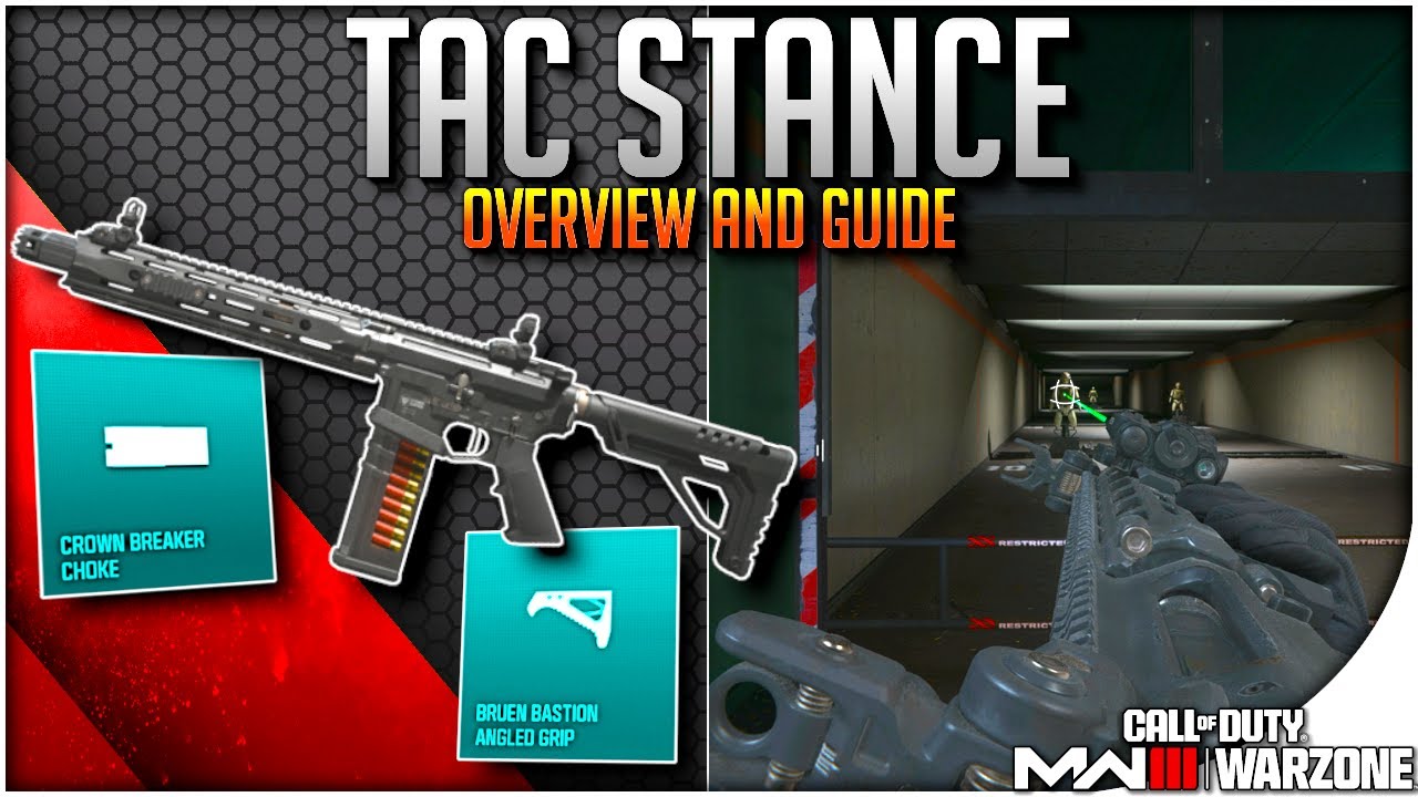 Tac Stance Overview: NOT a Gimmick for Shotguns (WZ & MWIII Best ...