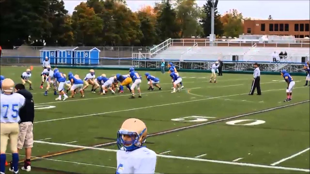 Webster Warriors Football Undefeated Modified A Season - YouTube