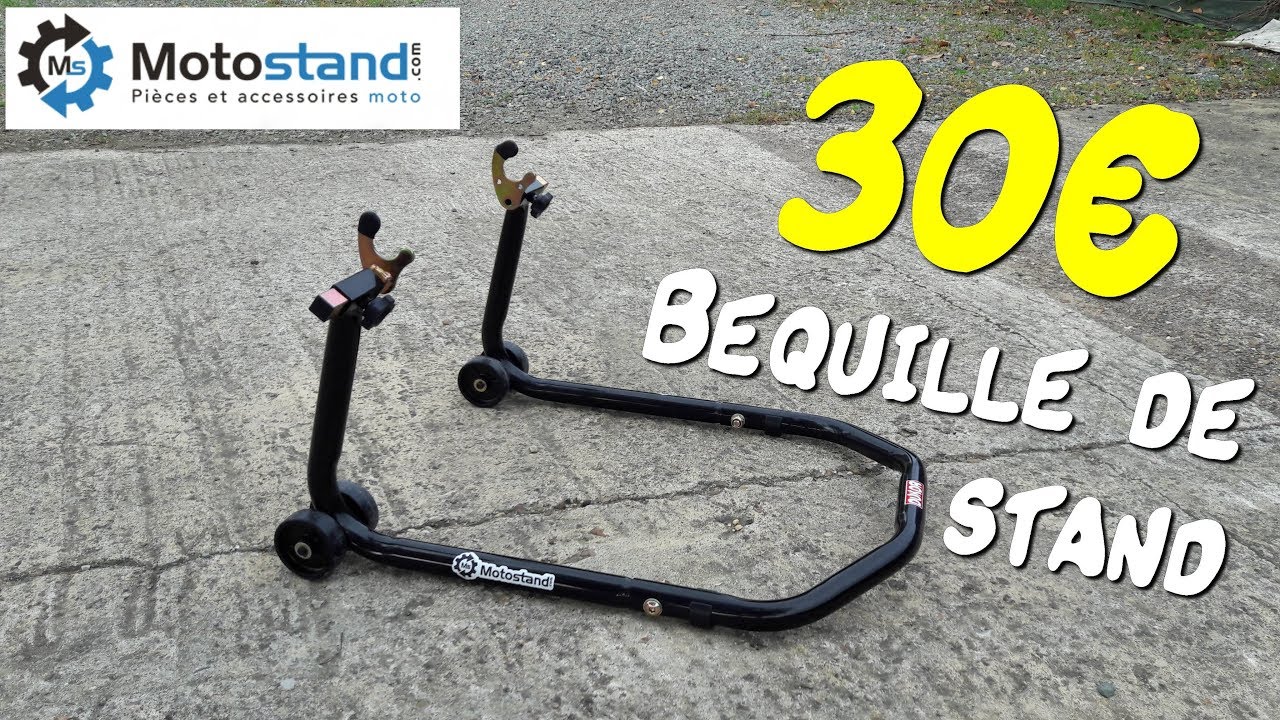 Une béquille de stand pas chère ? Comment mettre une béquille d'atelier ...