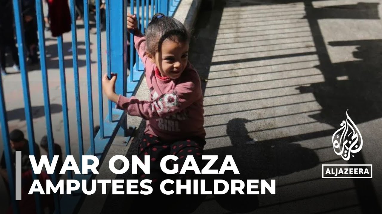 Gaza's child amputees: At least 3,000 have lost their limbs in Israel’s ...