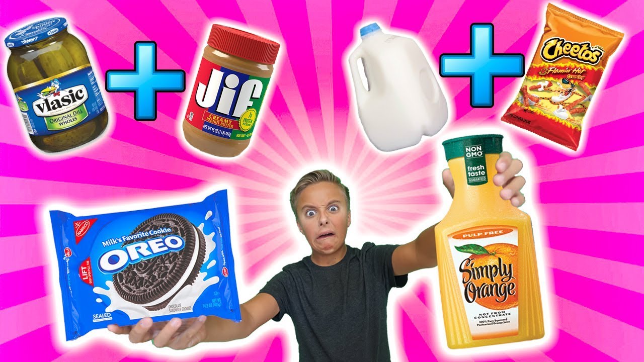 Weird Food Combinations PEOPLE ACTUALLY EAT! FUNNY FUNKY FOOD REACTION ...