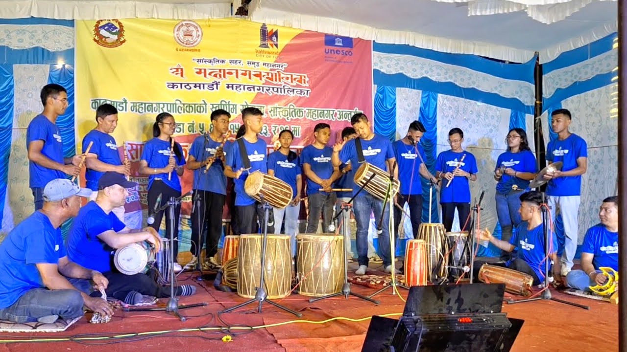 Marvellous Music Performance in front of Swayambhunath - YouTube