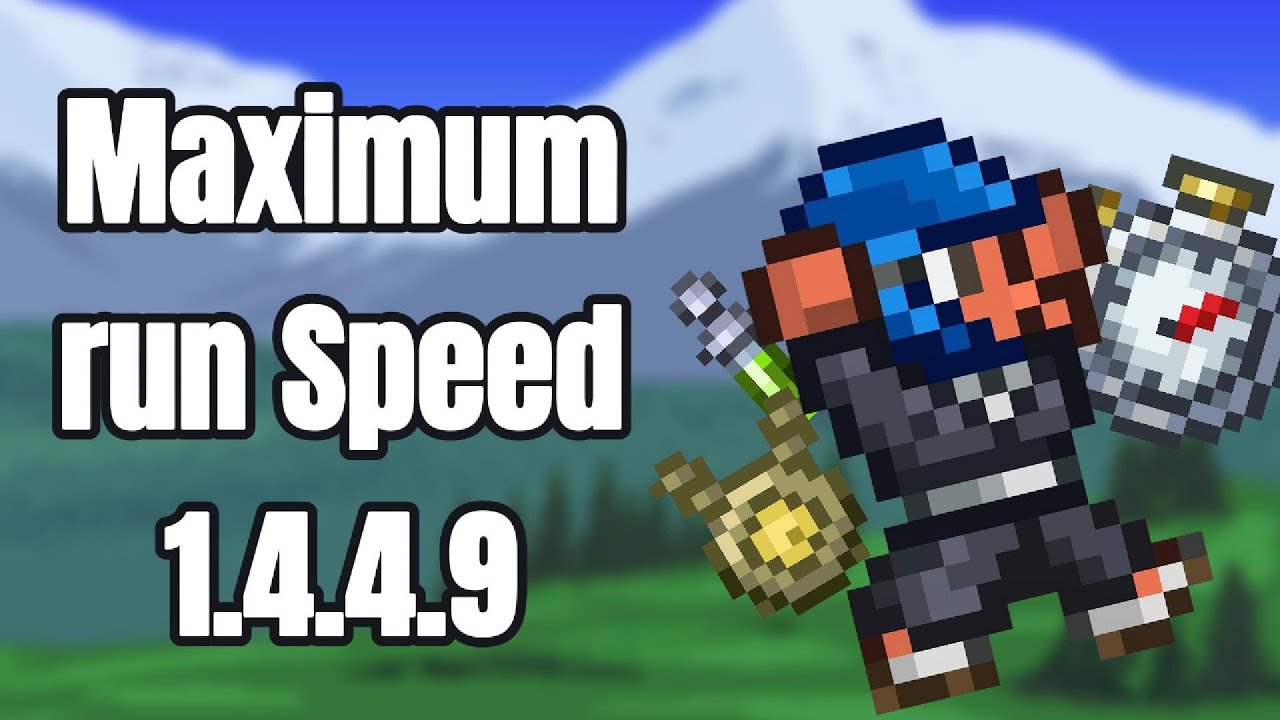 Wie schnell kann man in Terraria laufen? | Terraria Maximum movement ...