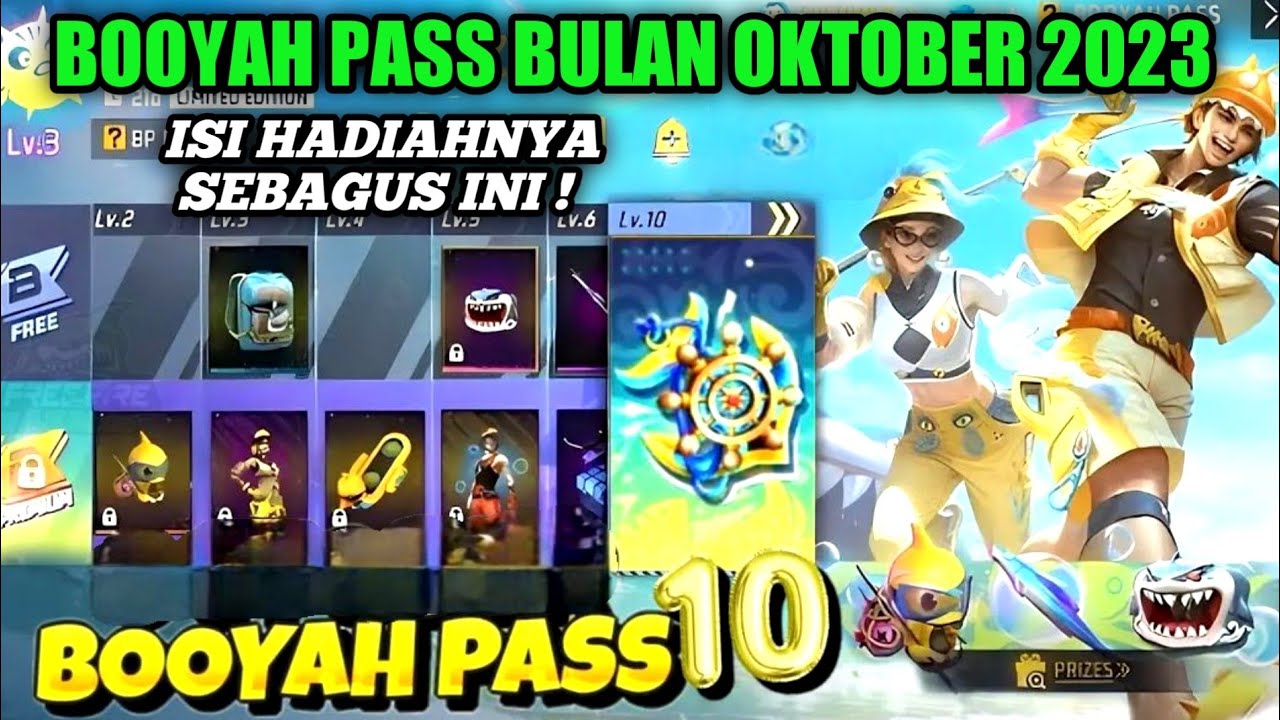 REVIEW BOOYAH PASS TERBARU | BOOYAH PASS SEASON 10,NEXT BOOYAH PASS ...