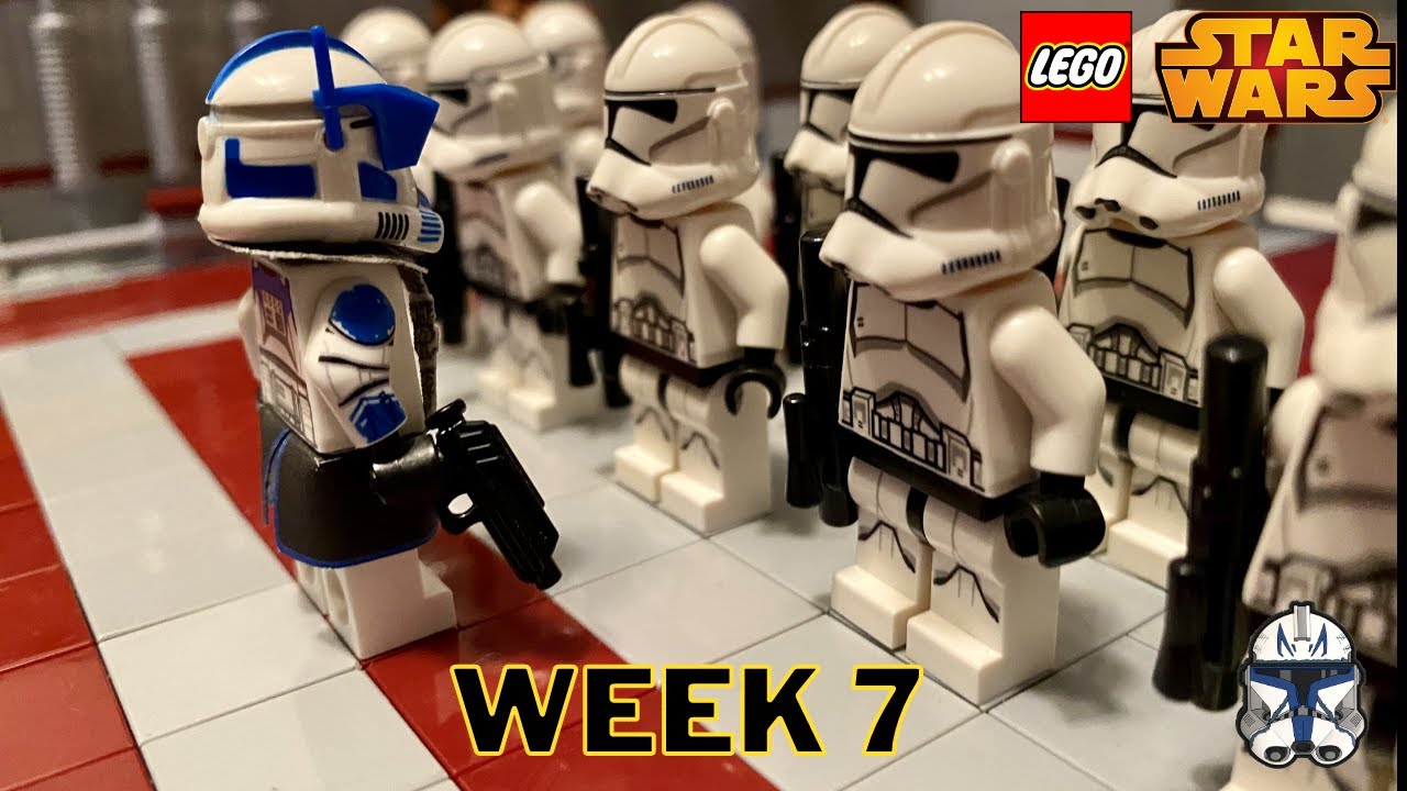 Building a 501st Legion Clone Base in LEGO | Week 7 - Hanger and Second ...