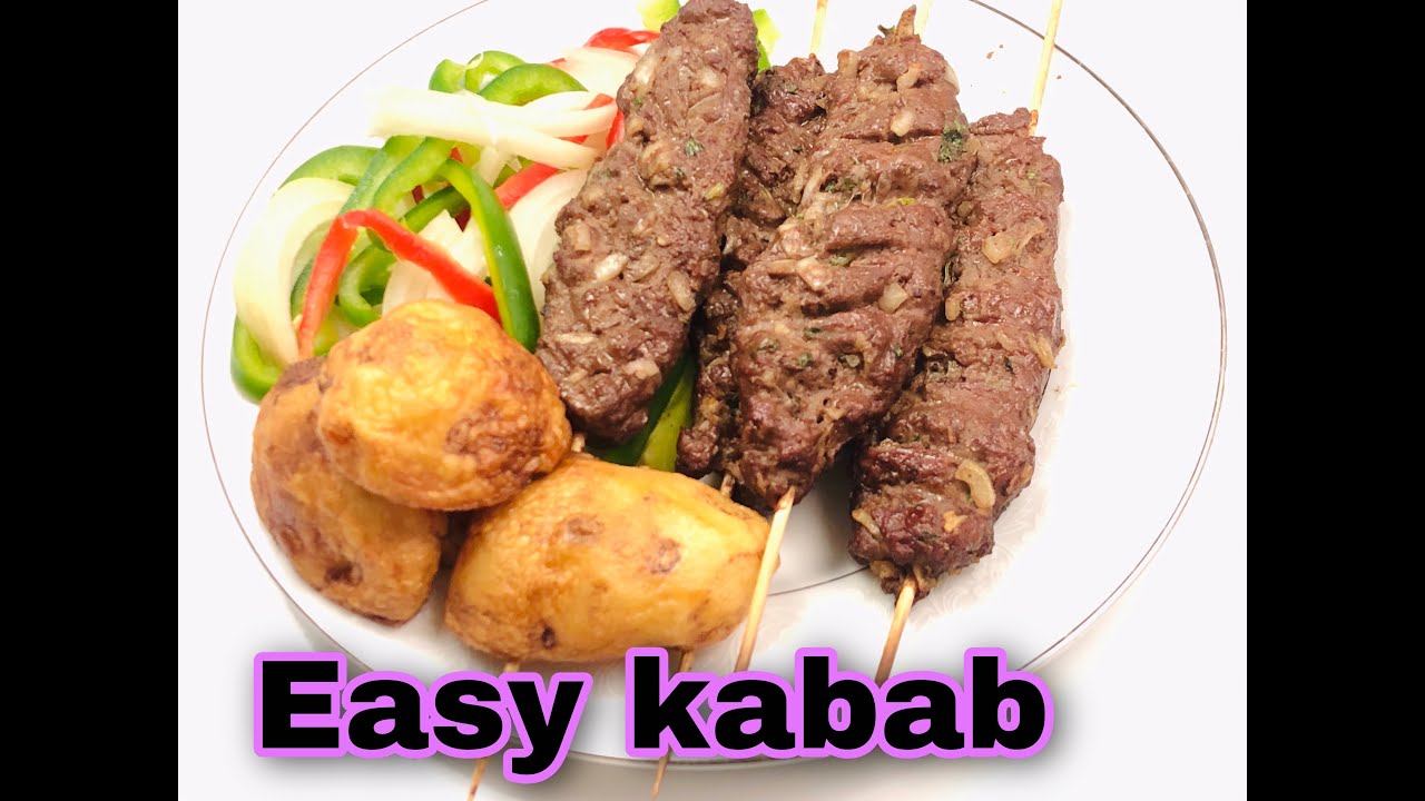 Quick Homemade recipe for kabab (Mapishi Rahisi ya kabab) - YouTube