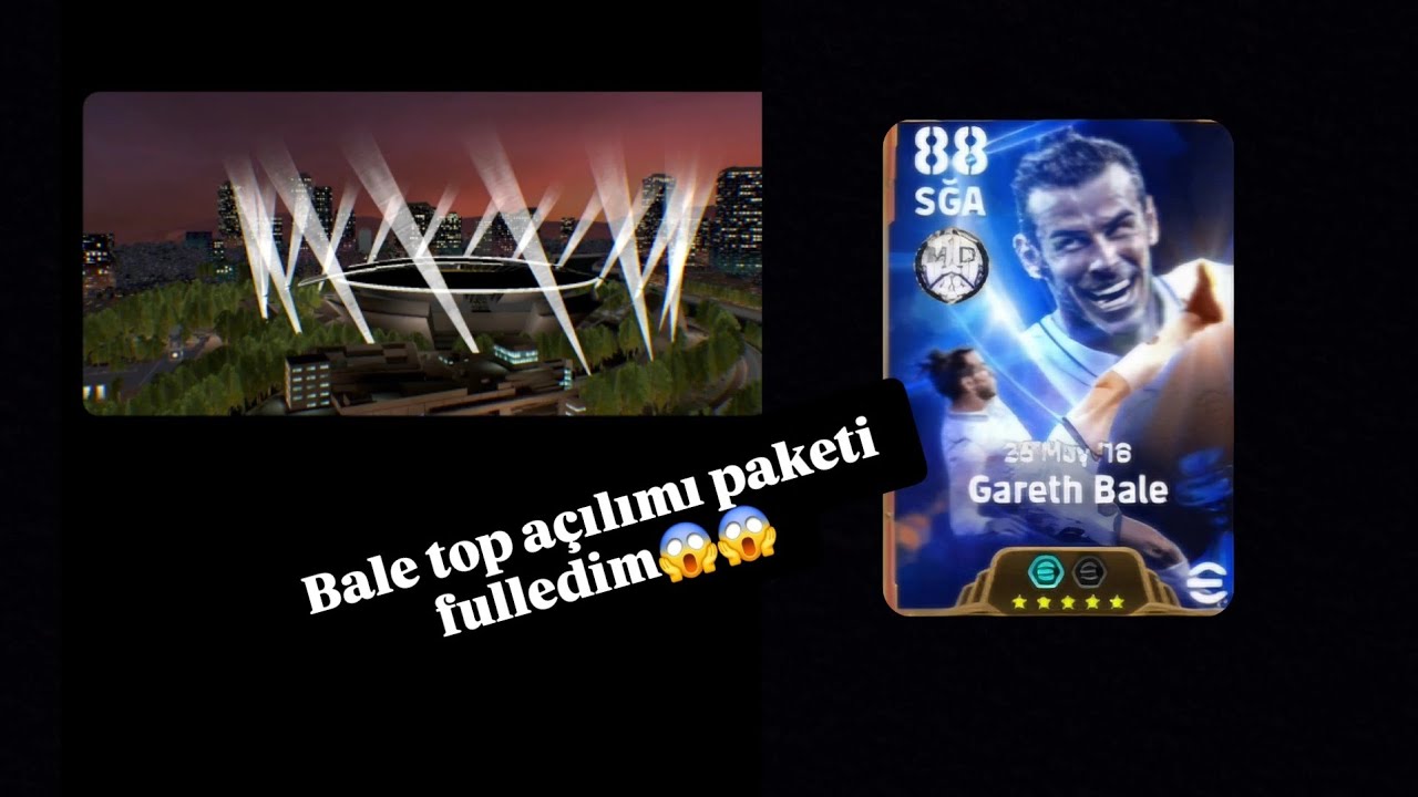 Bale top açılımı paketi fulledim😱😱#efootball - YouTube
