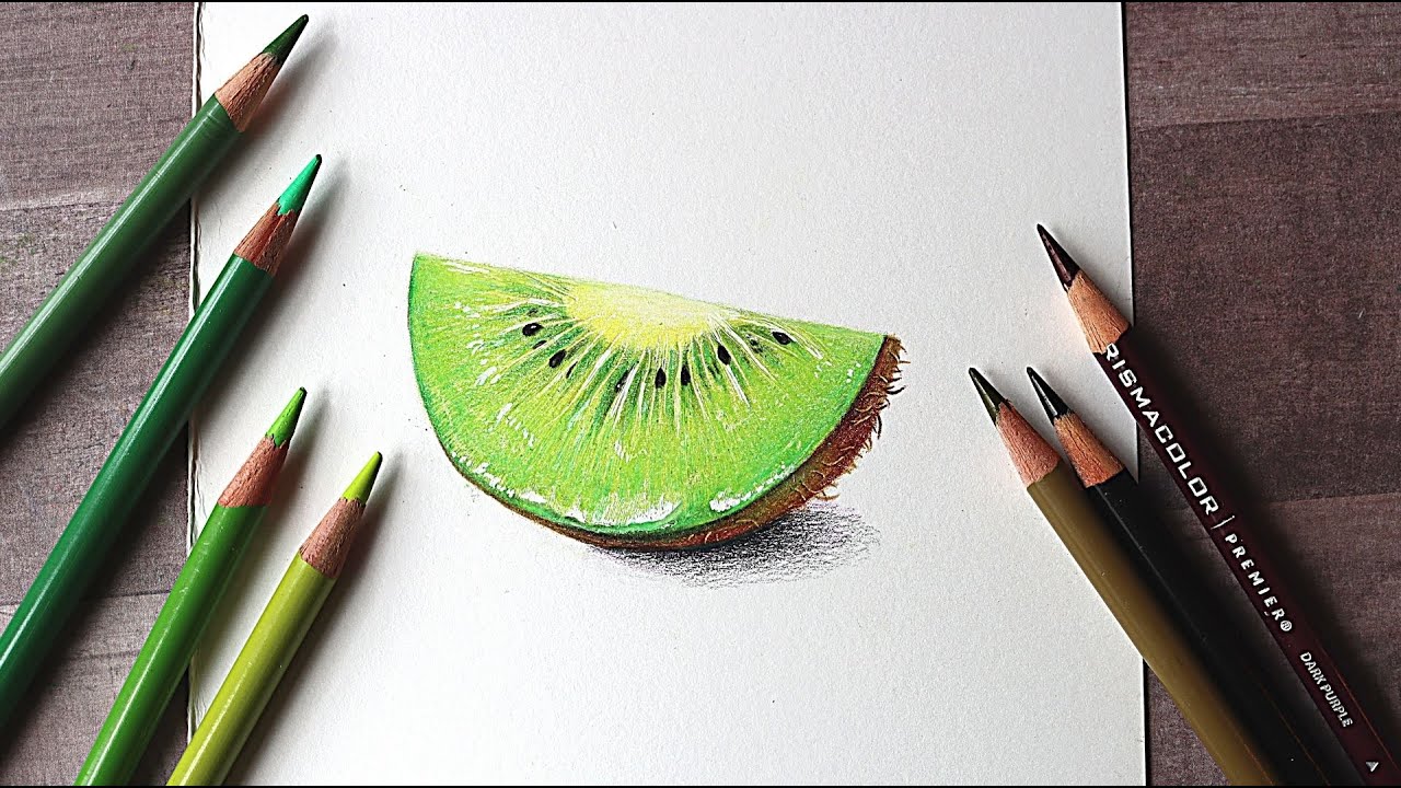Colored Pencil Drawings Of Fruit