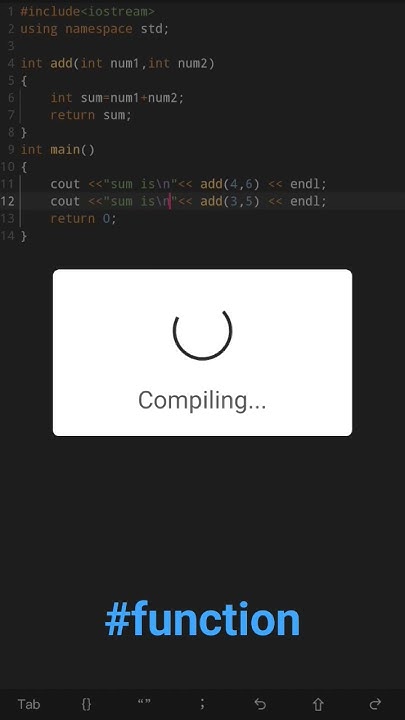 Function And Perameter Program Basicprogramming Basic Forloop Ifelse C C Youtube 
