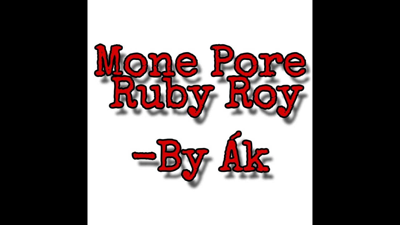 #Mone_Pore_Ruby_Roy//Random program /// - YouTube