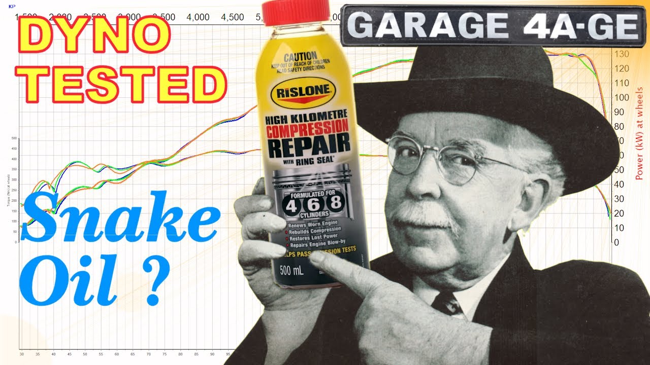 Engine Rebuild / Restore in a bottle - Snake oil ? - Dyno Tested - YouTube