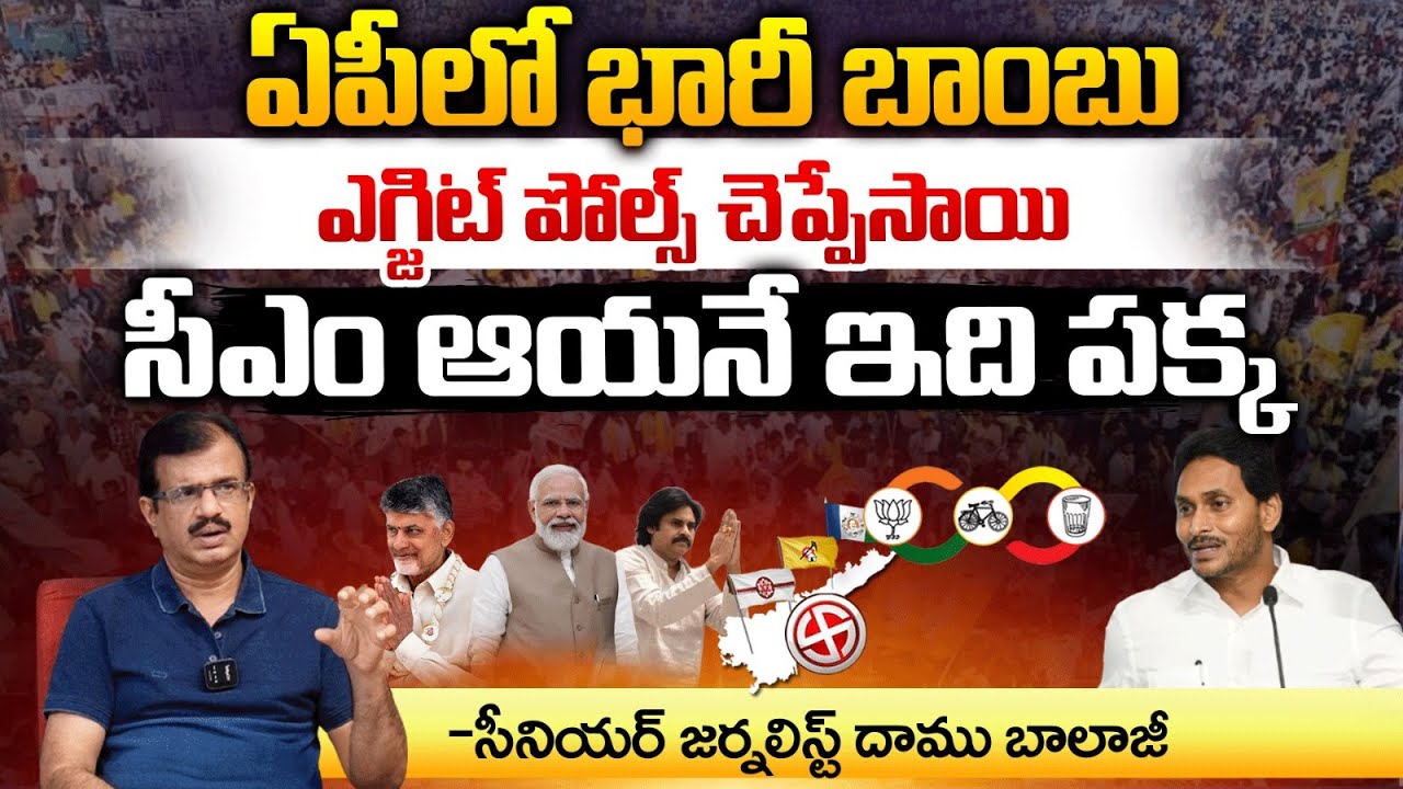 AP Exit Poll Results 2024 | AP CM 2024 | AP Election Results | Red tv ...