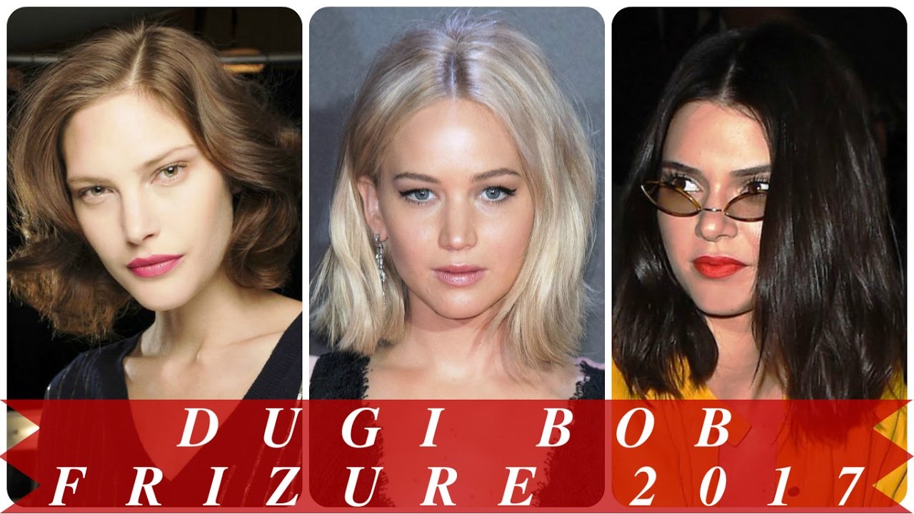 Dugi bob frizure 2017 - YouTube