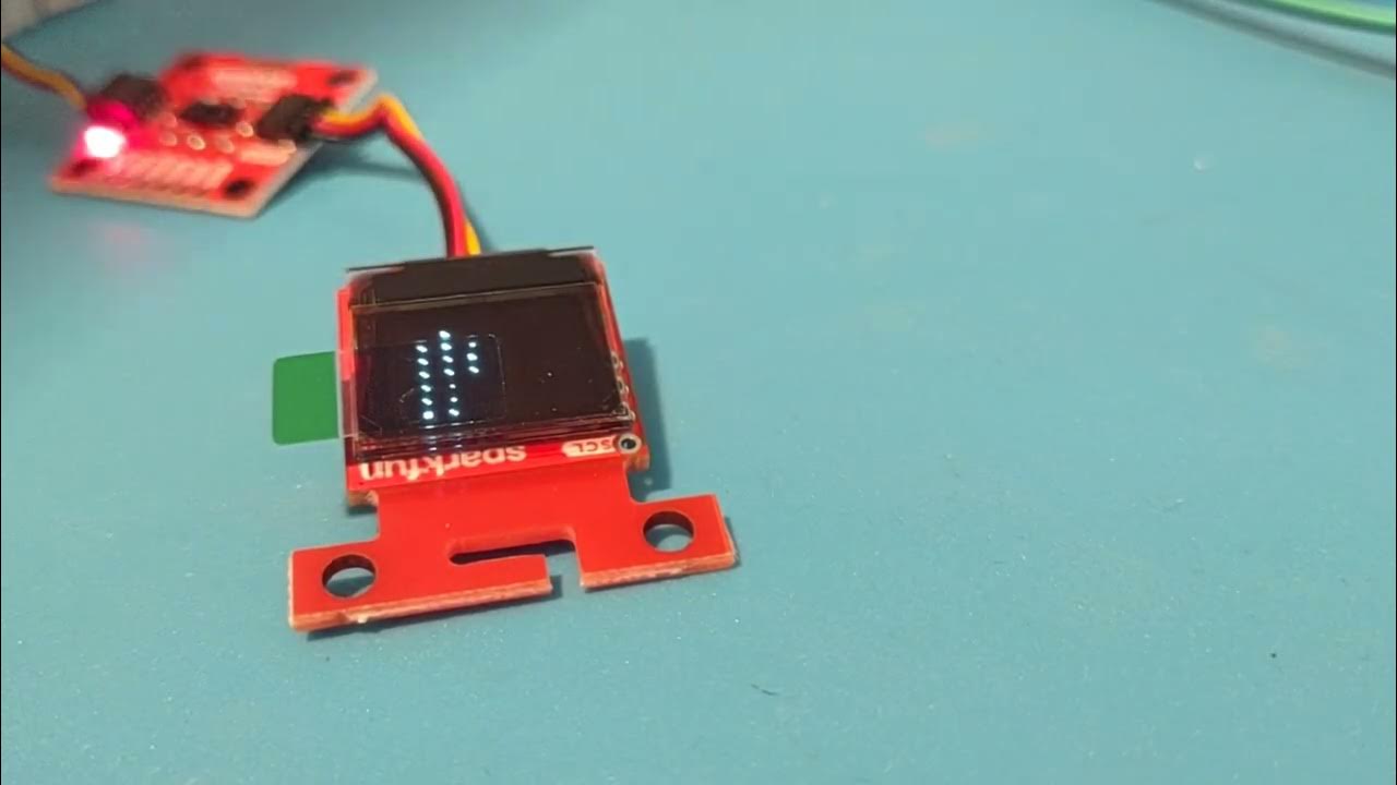 VL53L5CX OLED - YouTube