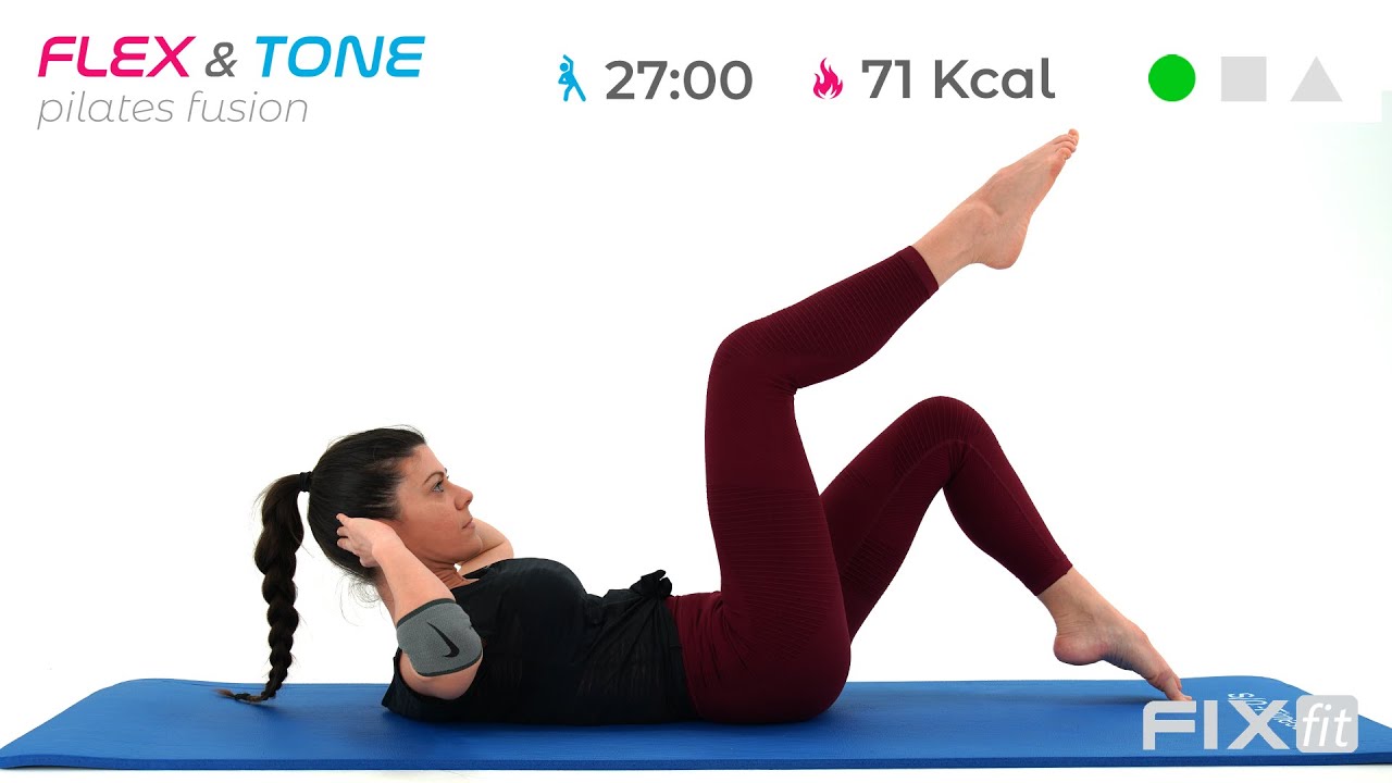 Pilates Fusion Per Principianti Allenamento Completo Total Body Youtube